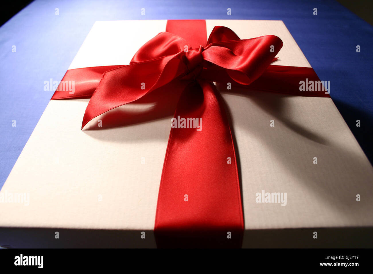 blue emotions gift Stock Photo - Alamy