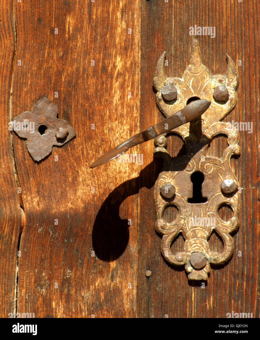 lock detail church Stock Photo - Alamy