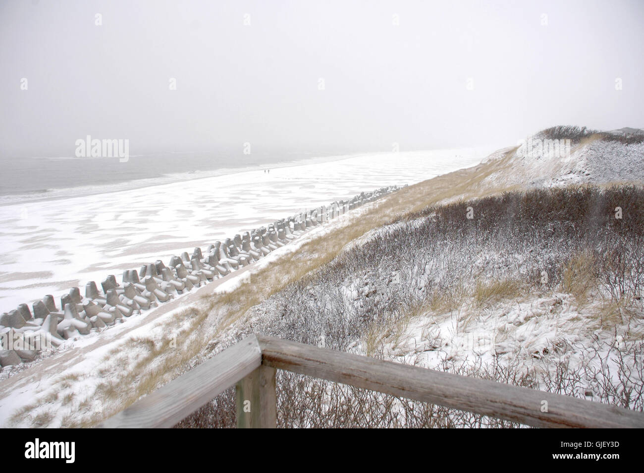 winter landscape in the north Stock Photo - Alamy