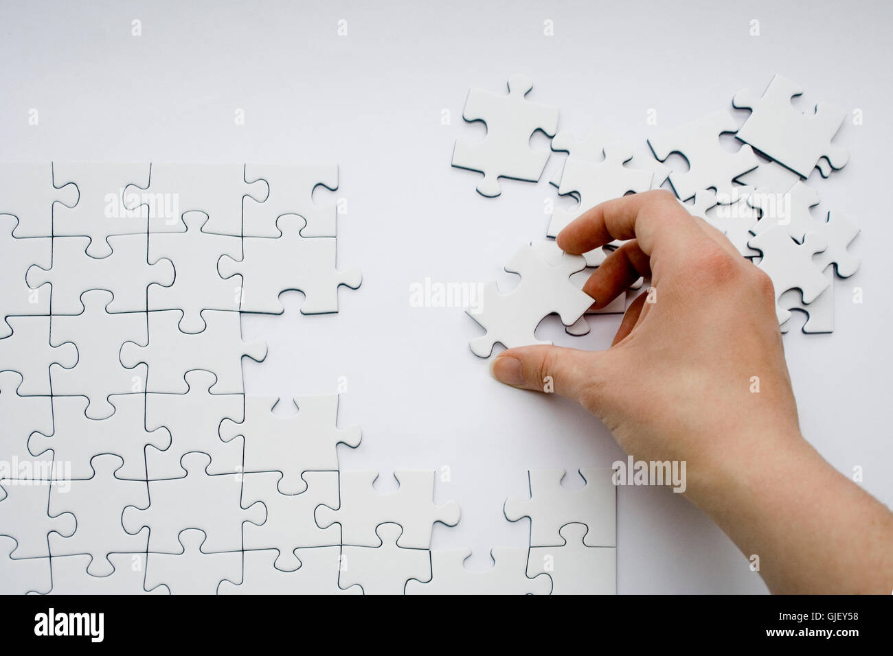 hand finger game Stock Photo - Alamy