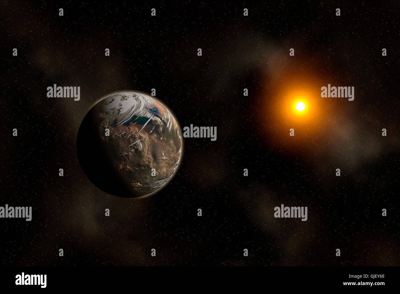 universe atmosphere solar system Stock Photo - Alamy