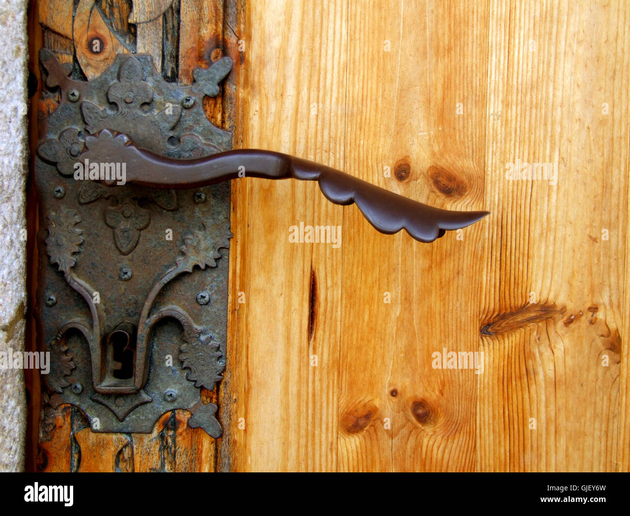 lock detail church Stock Photo - Alamy