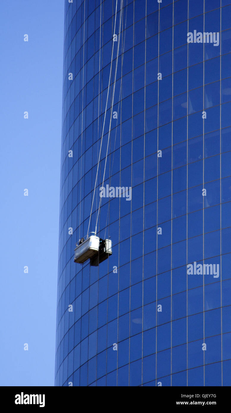 blue elevator lift Stock Photo - Alamy