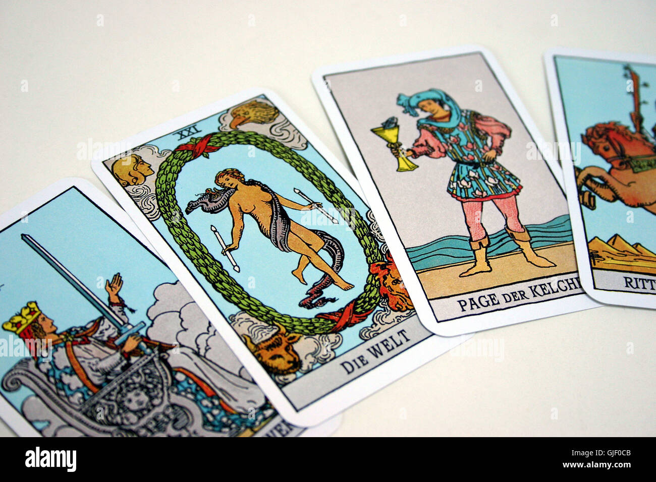 tarot cards (1 Stock Photo - Alamy