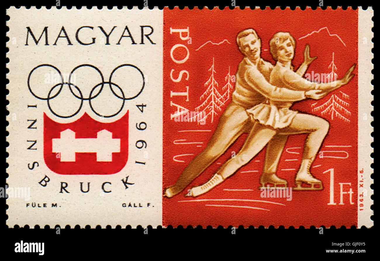 This stamp commemorates the 100th anniversary of the Olympics in 1952 ...