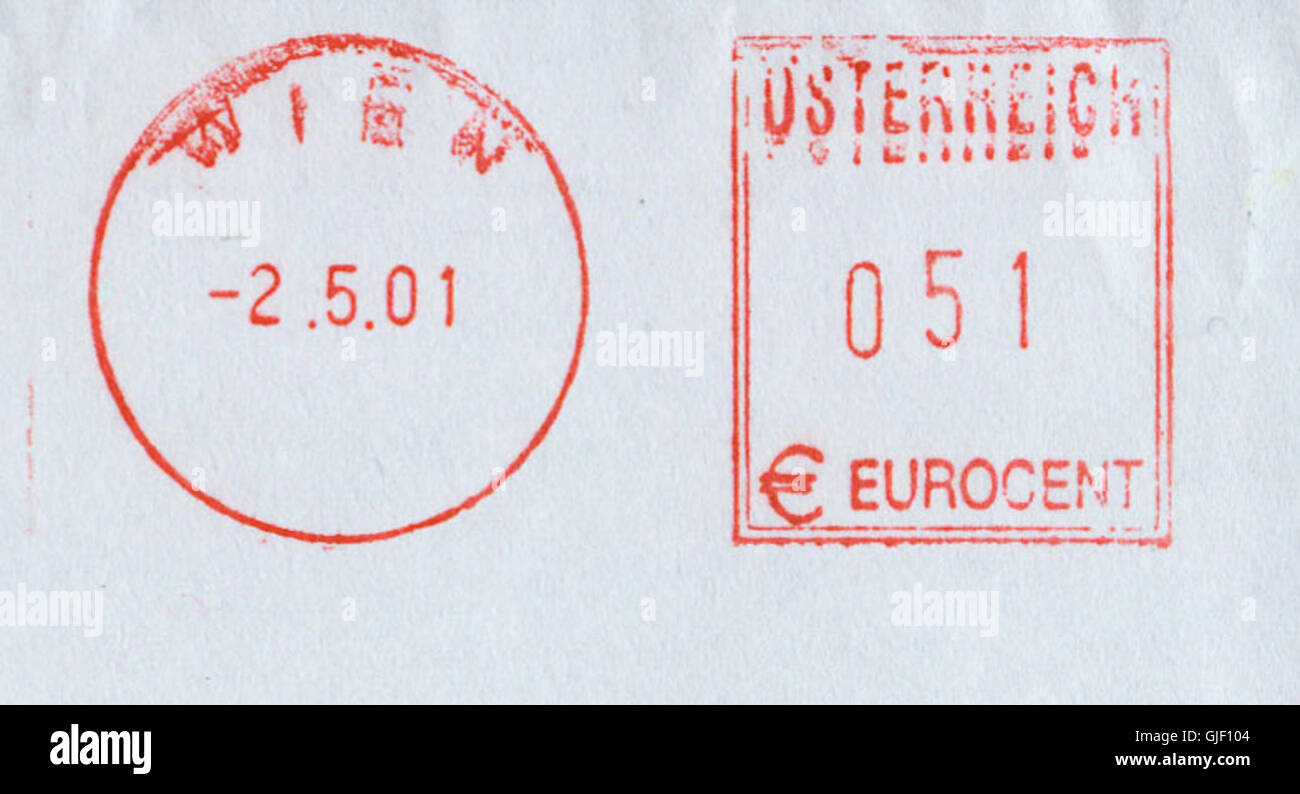 Austria stamp hi-res stock photography and images - Alamy