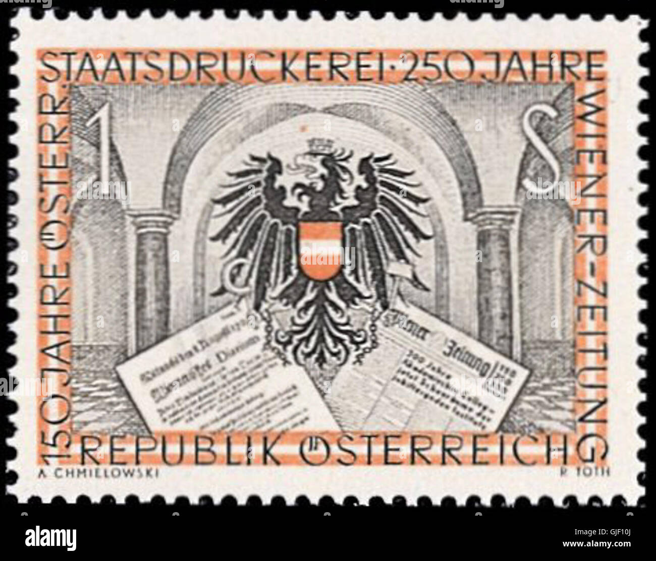 The 150th anniversary of the Staatsdruckerei and the 250th anniversary ...