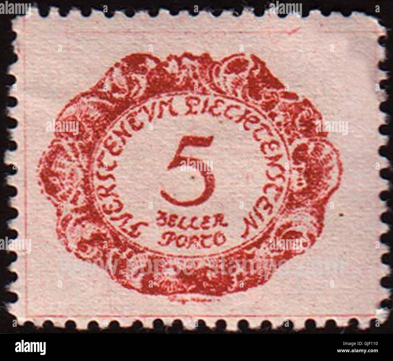The 1920 Michel 1 stamp from Liechtenstein is one of the earliest ...