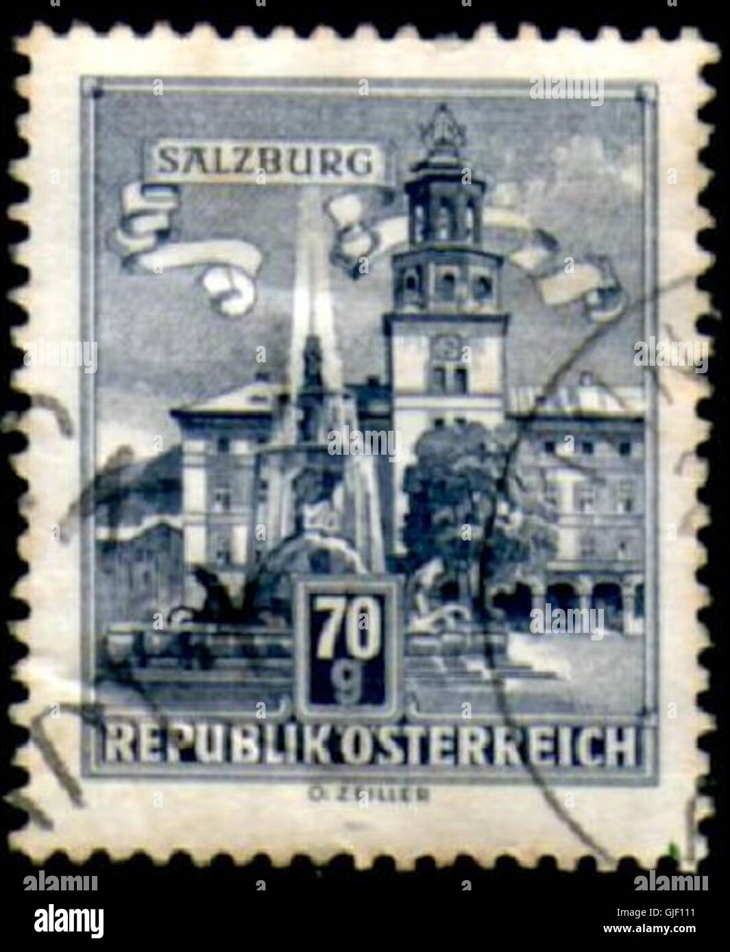 The Estampilla de Austria 1960 is a postal stamp issued by Austria in ...