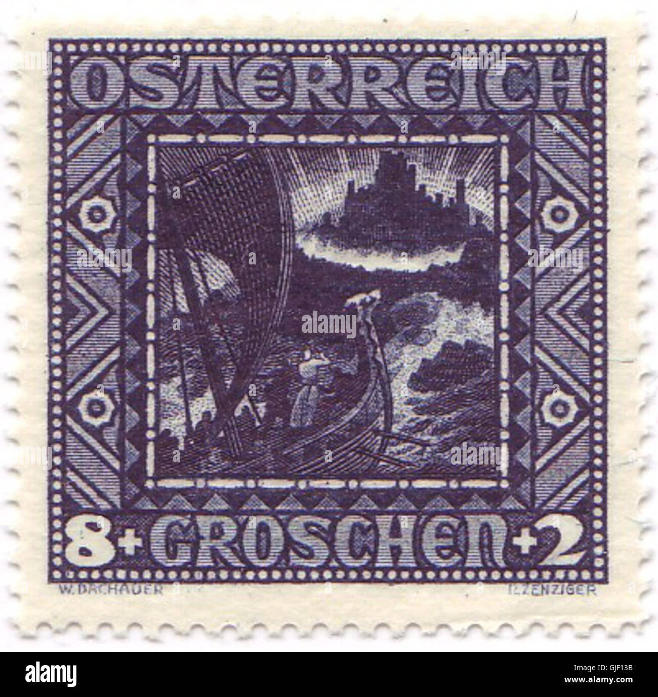 Austria post stamp hi-res stock photography and images - Alamy