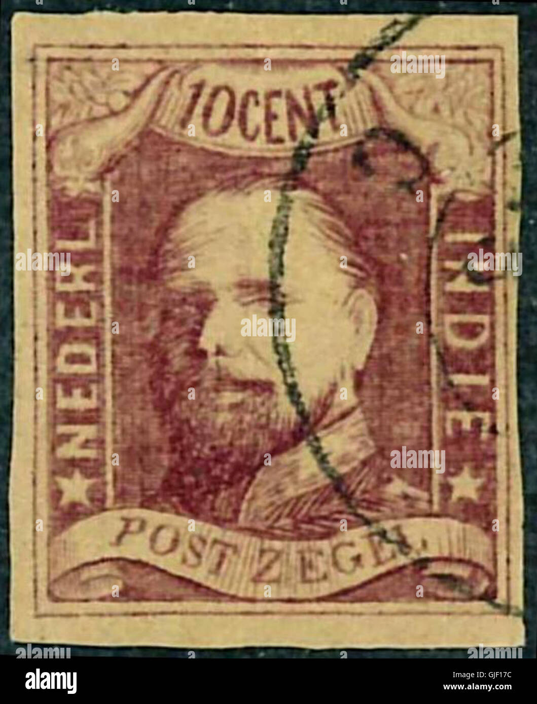 Old dutch postage stamp hi-res stock photography and images - Alamy
