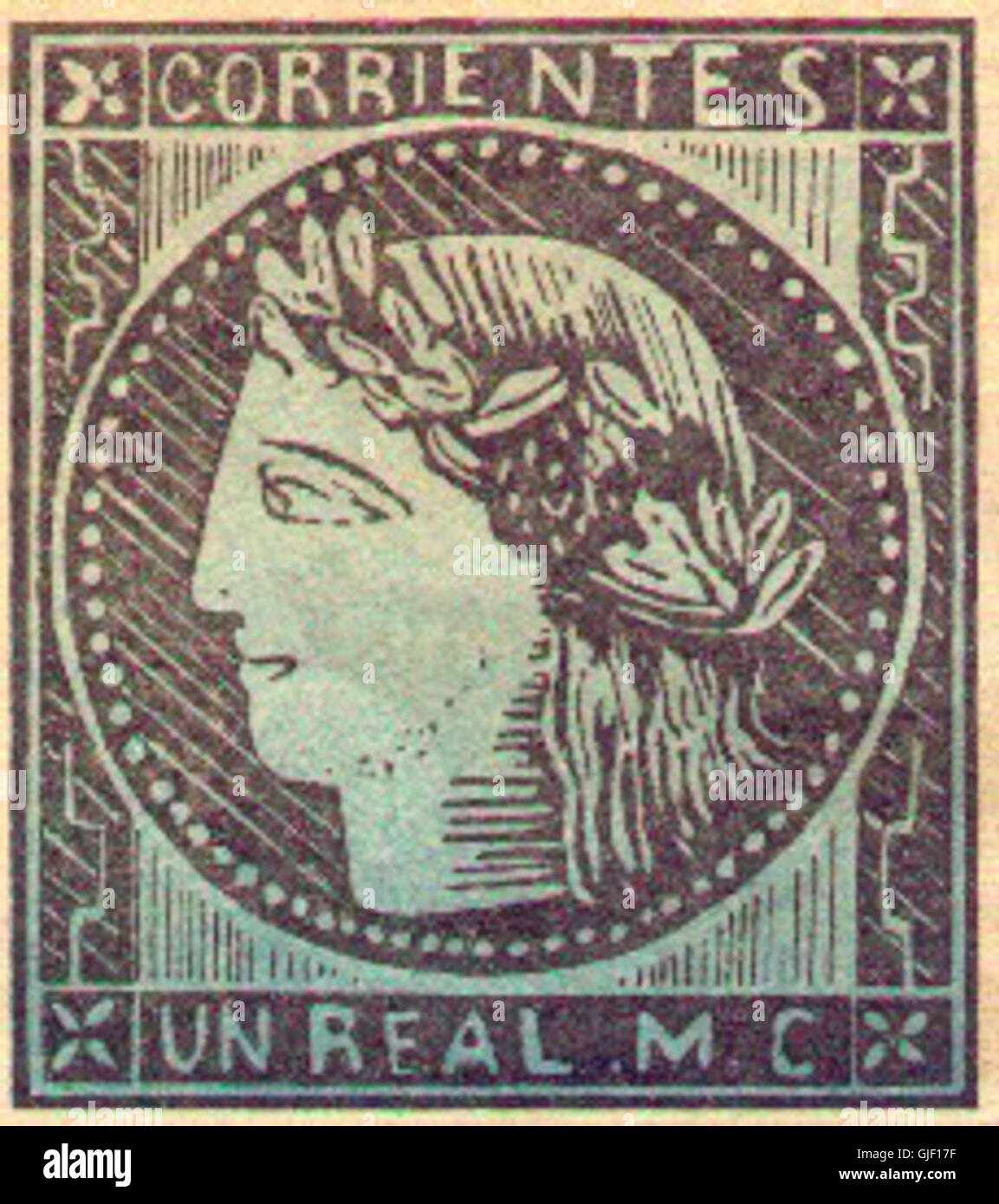 The EstampillaPipet stamp is a rare issue from a lesser-known series ...