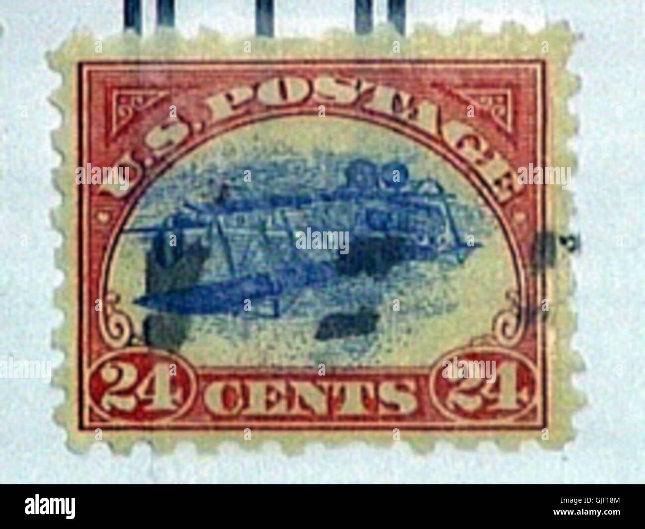 The Inverted Jenny is one of the most famous and valuable error stamps ...
