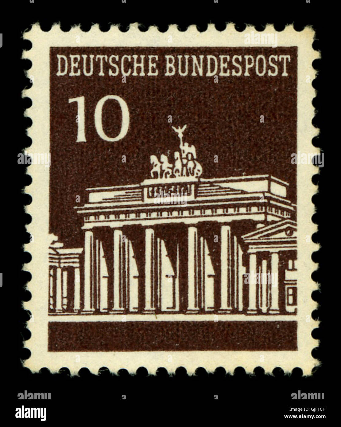 10 pf stamp hi-res stock photography and images - Alamy