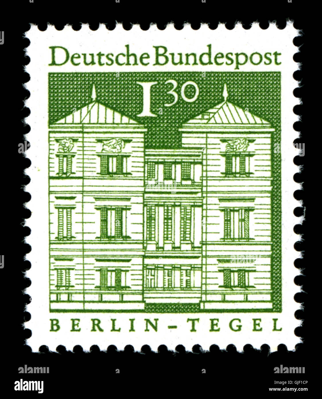 Deutsche bundespost stamp 30 hi-res stock photography and images - Alamy