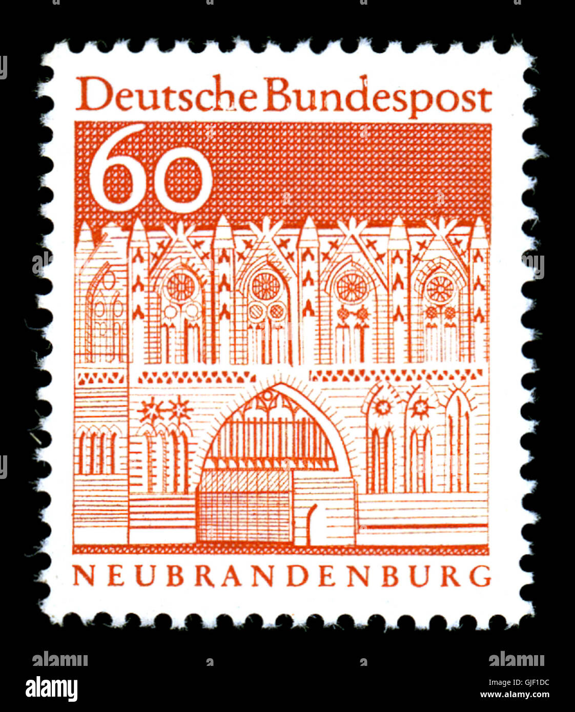 60 pfennig stamp hi-res stock photography and images - Alamy