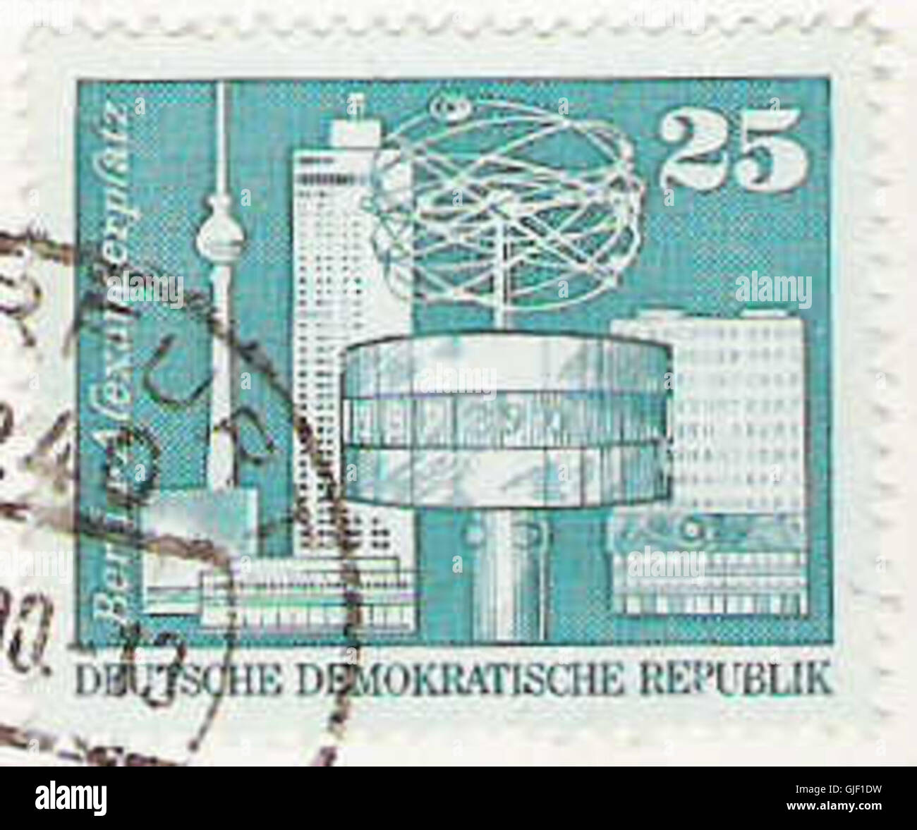 Gdr stamps hi-res stock photography and images - Alamy