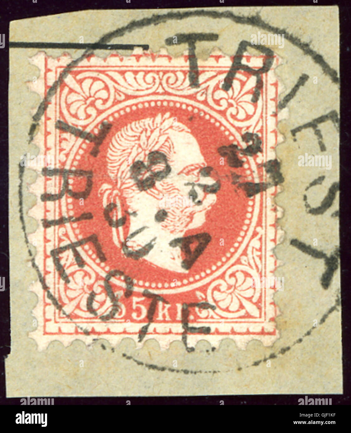 Triest stamp hi-res stock photography and images - Alamy