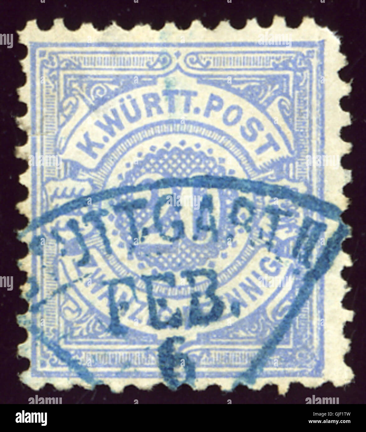 German stamps hi-res stock photography and images - Alamy