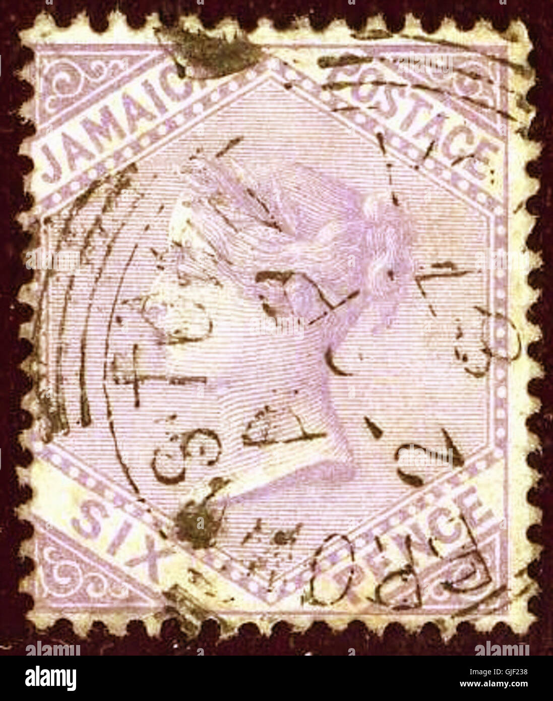 6d stamp hi-res stock photography and images - Alamy