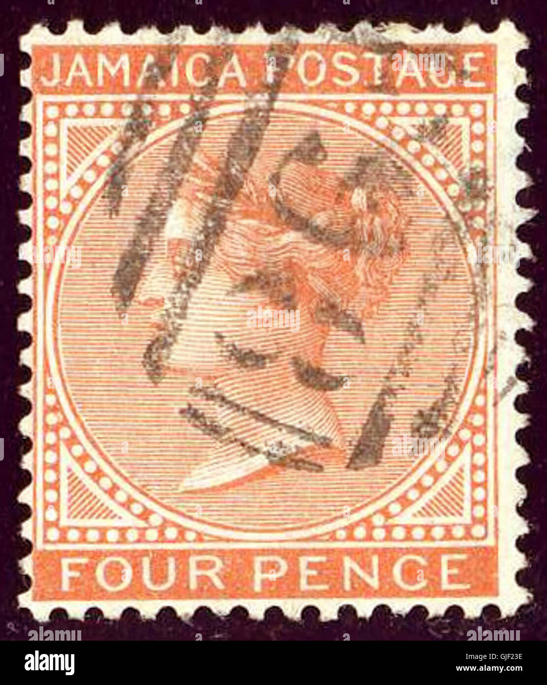 4d postage stamp hi-res stock photography and images - Alamy