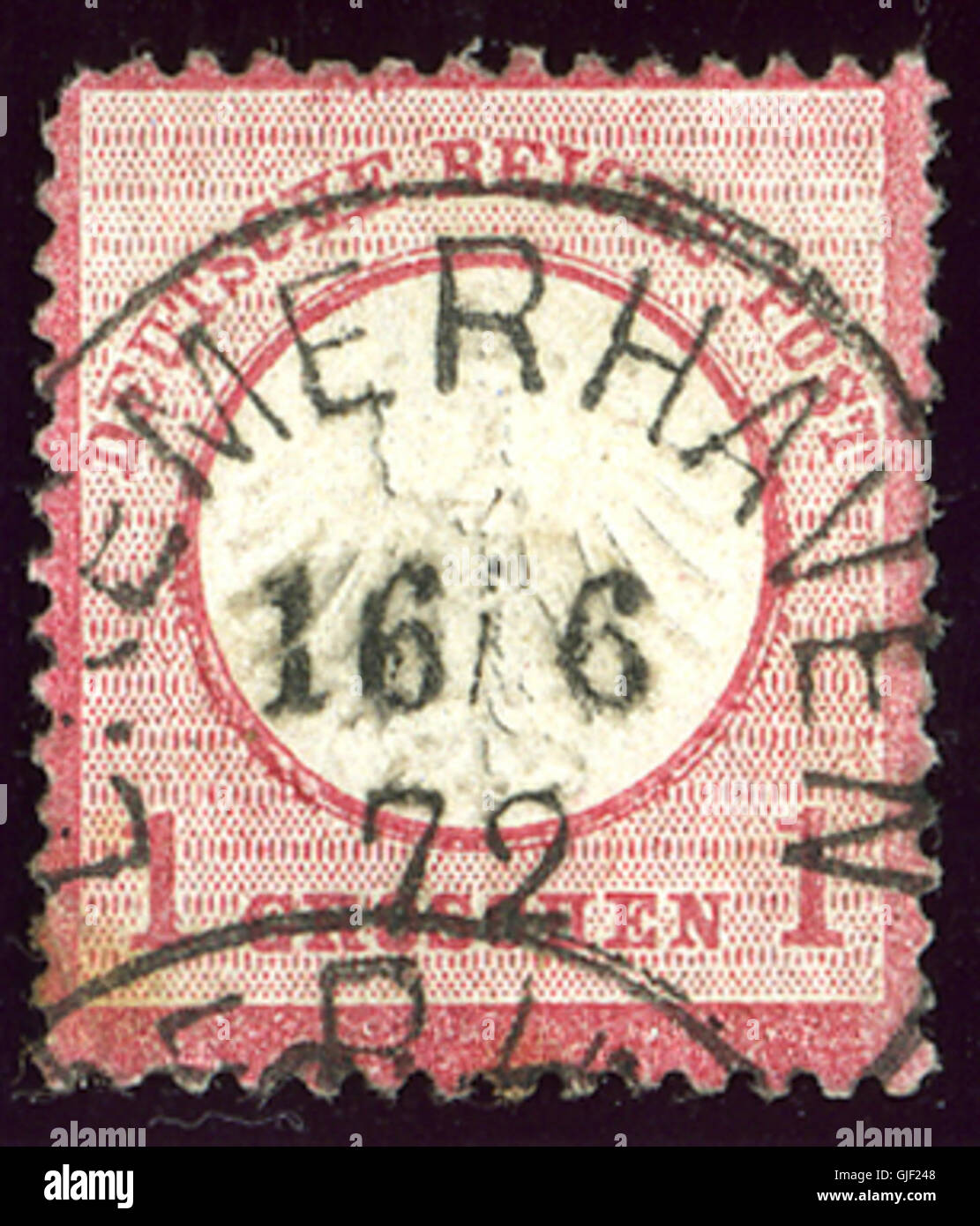 German empire stamp hi-res stock photography and images - Alamy