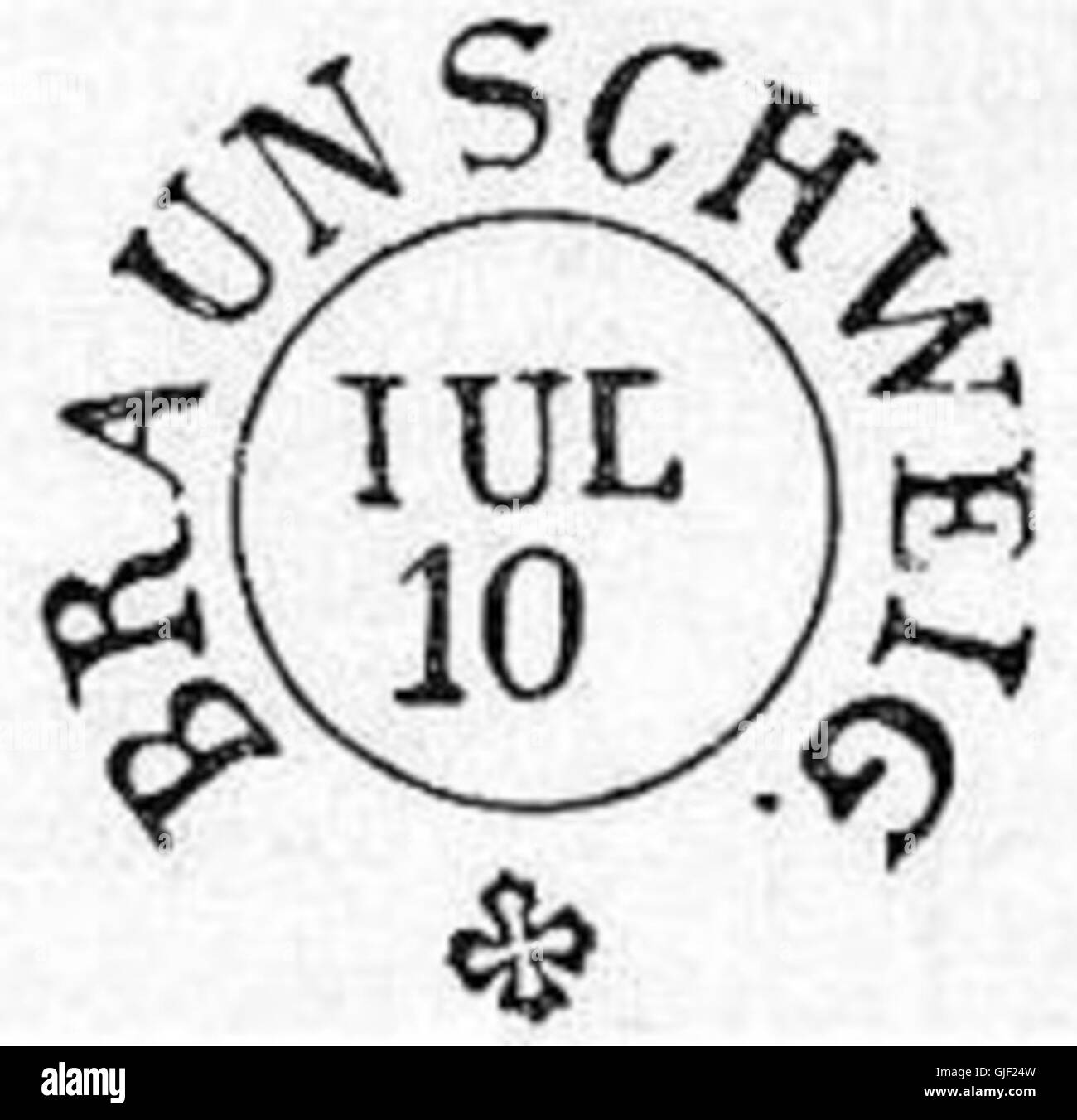 Cancellation stamp Black and White Stock Photos & Images - Alamy