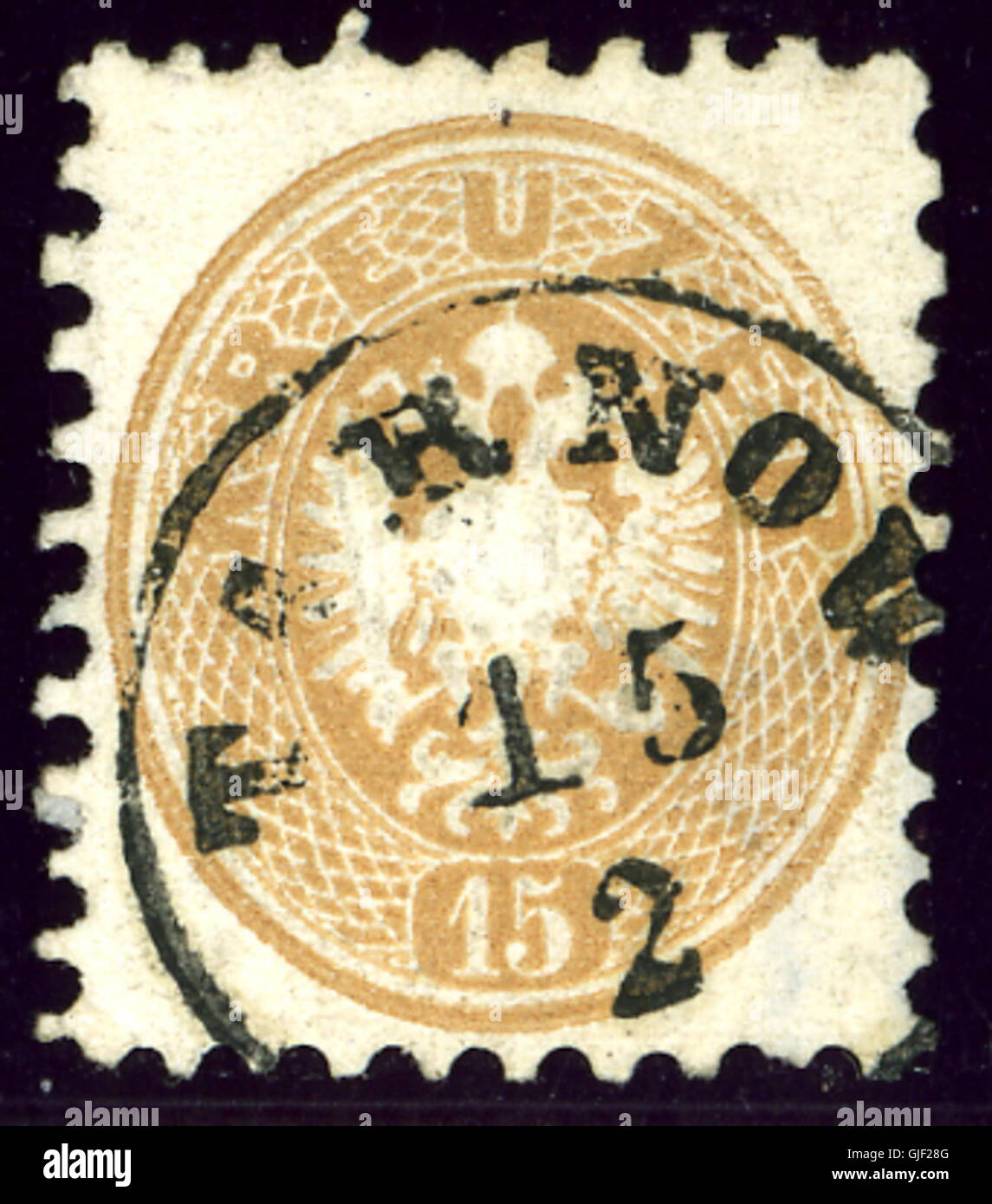 The 1864 Tarnow stamp was issued in the Kingdom of Galicia and ...