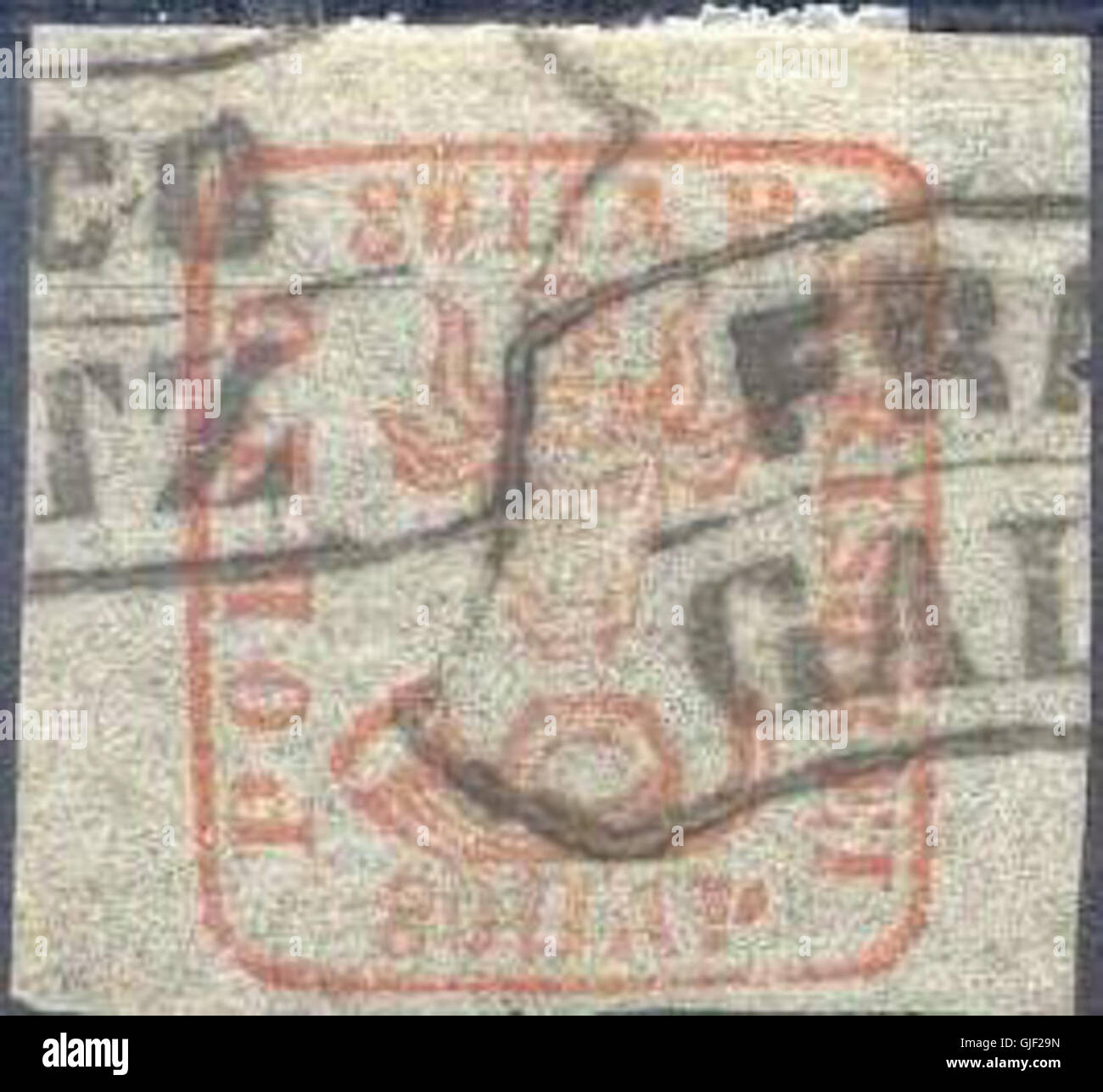 The Timbru1 cap de bour 1858 stamp from Romania is an early example of ...