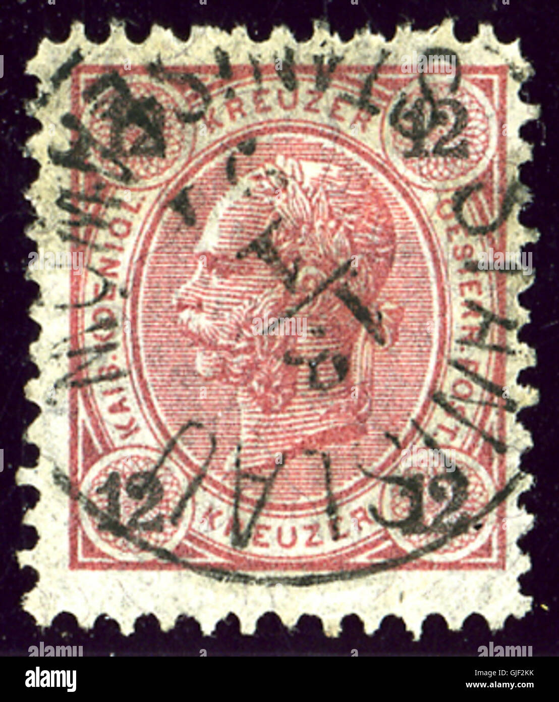 The 1891 Stanislau (Ivano-Frankivsk) stamp is a historic issue from ...