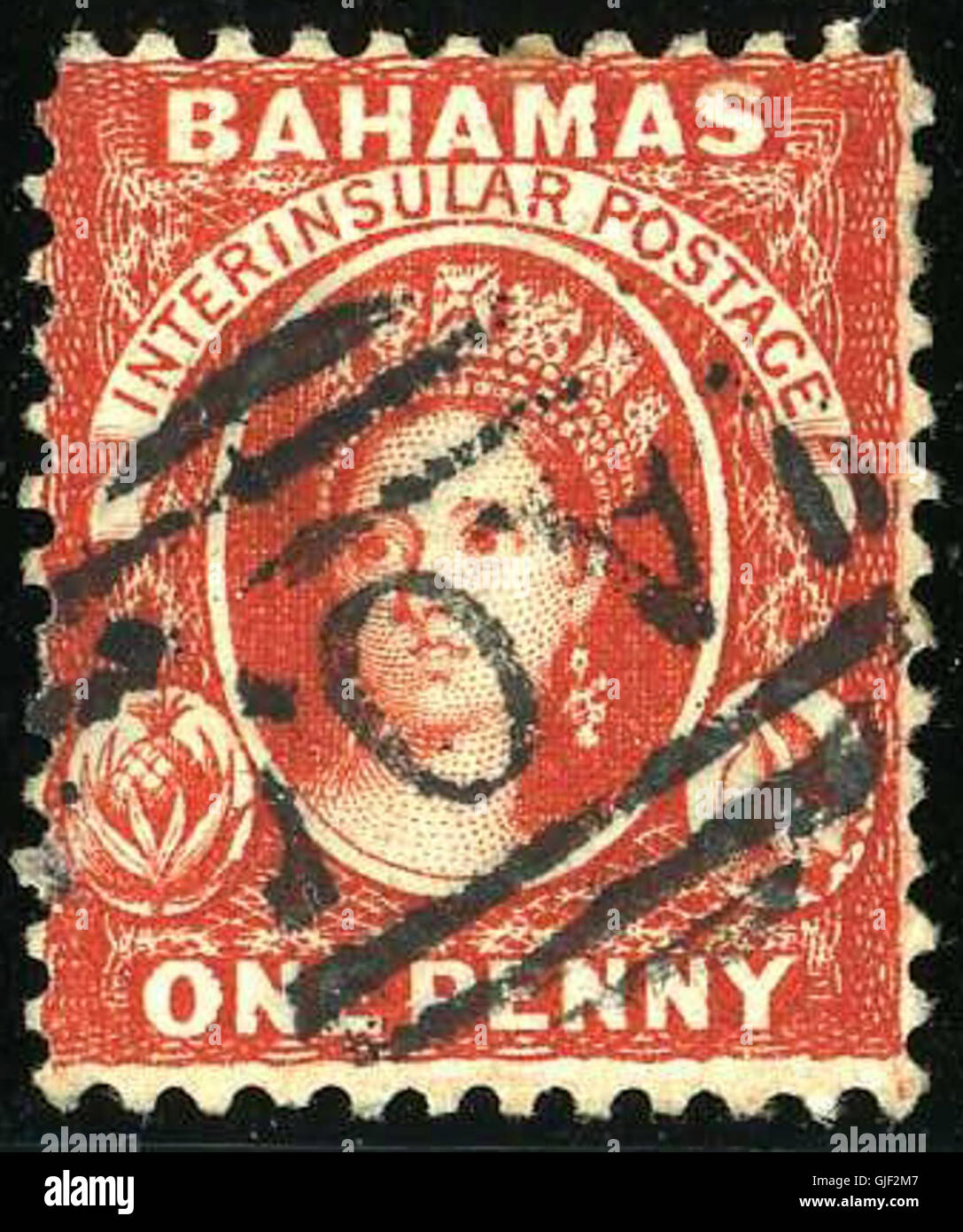 Bahamas postage stamp hi-res stock photography and images - Alamy