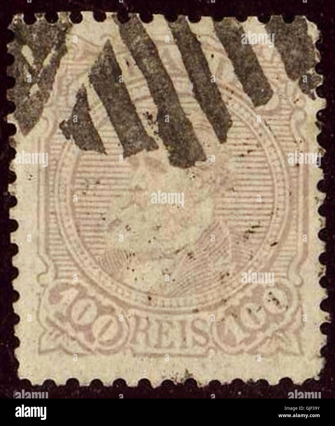 The 1884 100R Brazil stamp, featuring a bust design, is a key piece in ...