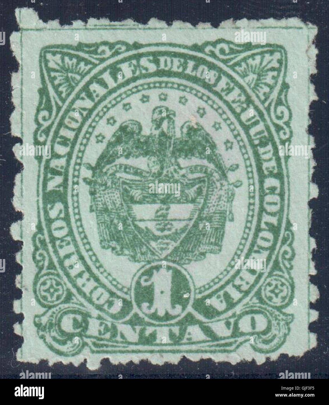 The Colombia 1883 Sc116 stamp is part of a significant postal issue ...