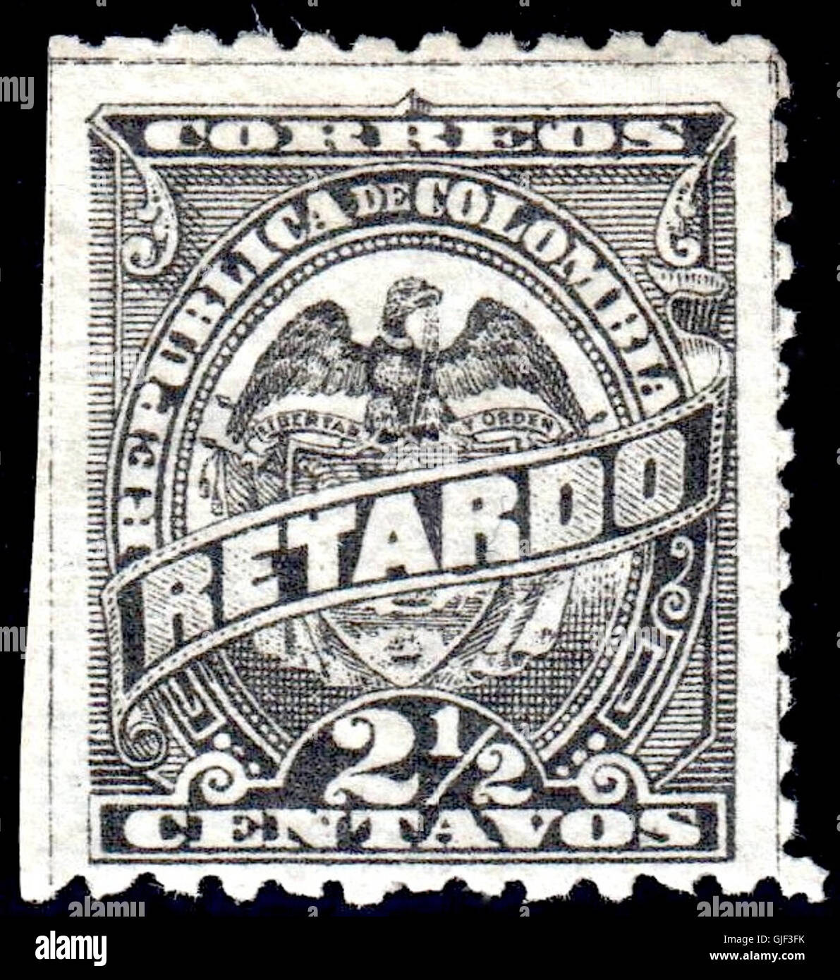 The 1886 Colombia Sc I1 stamp is one of the earliest issues from ...