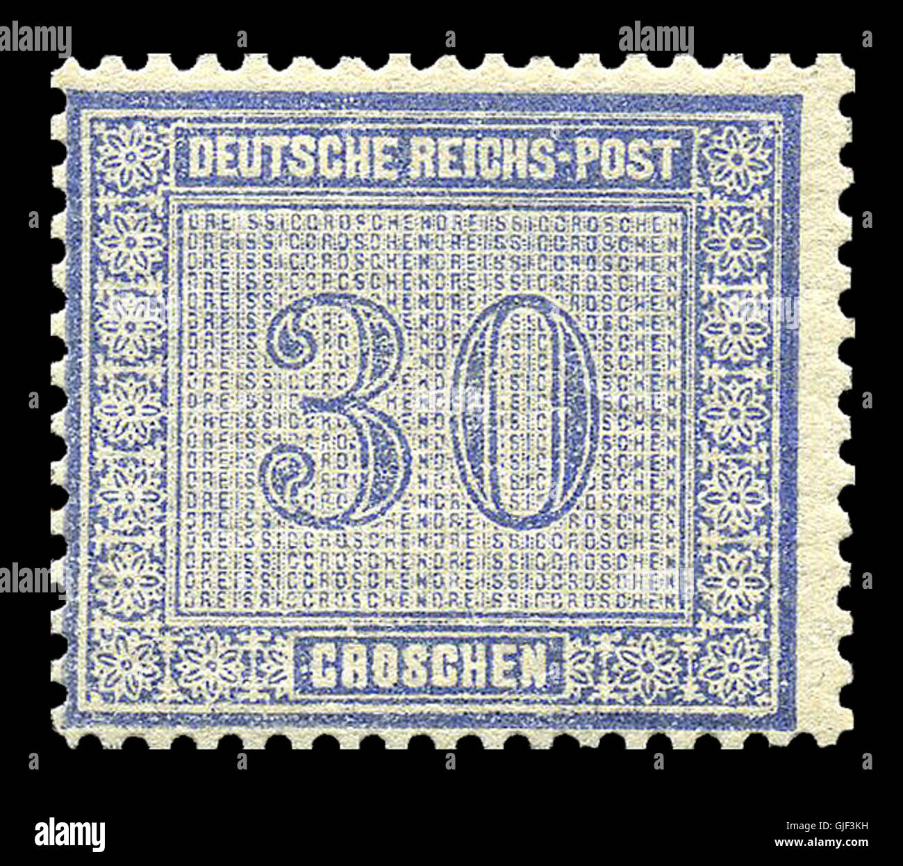 The 1872 DR 13 Innendienst stamp was part of Germany's early postal ...