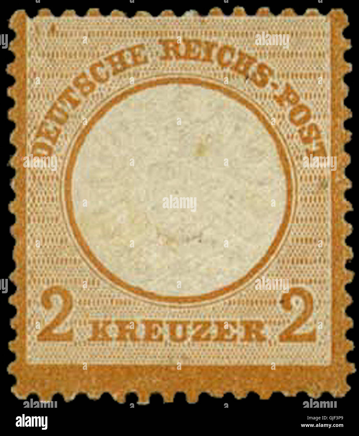 The 1872 Germany 2kr Scott 22 stamp is a classic issue from the German ...