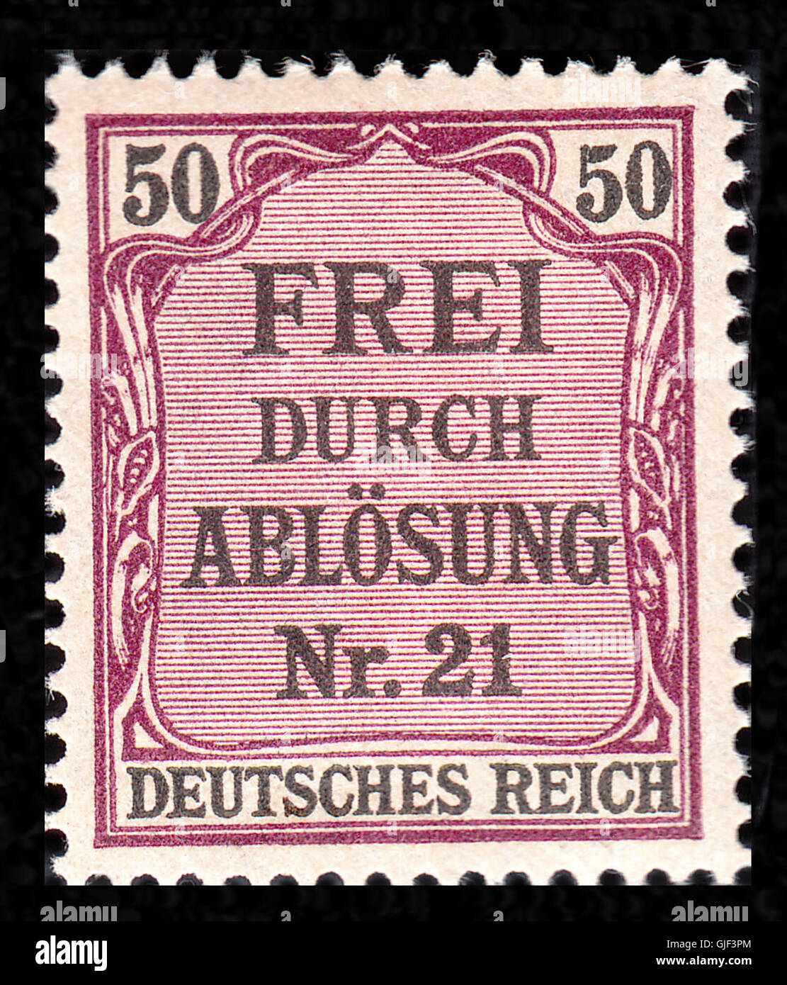 The Dienstmarke 8 stamp represents a postal service issue in Germany ...