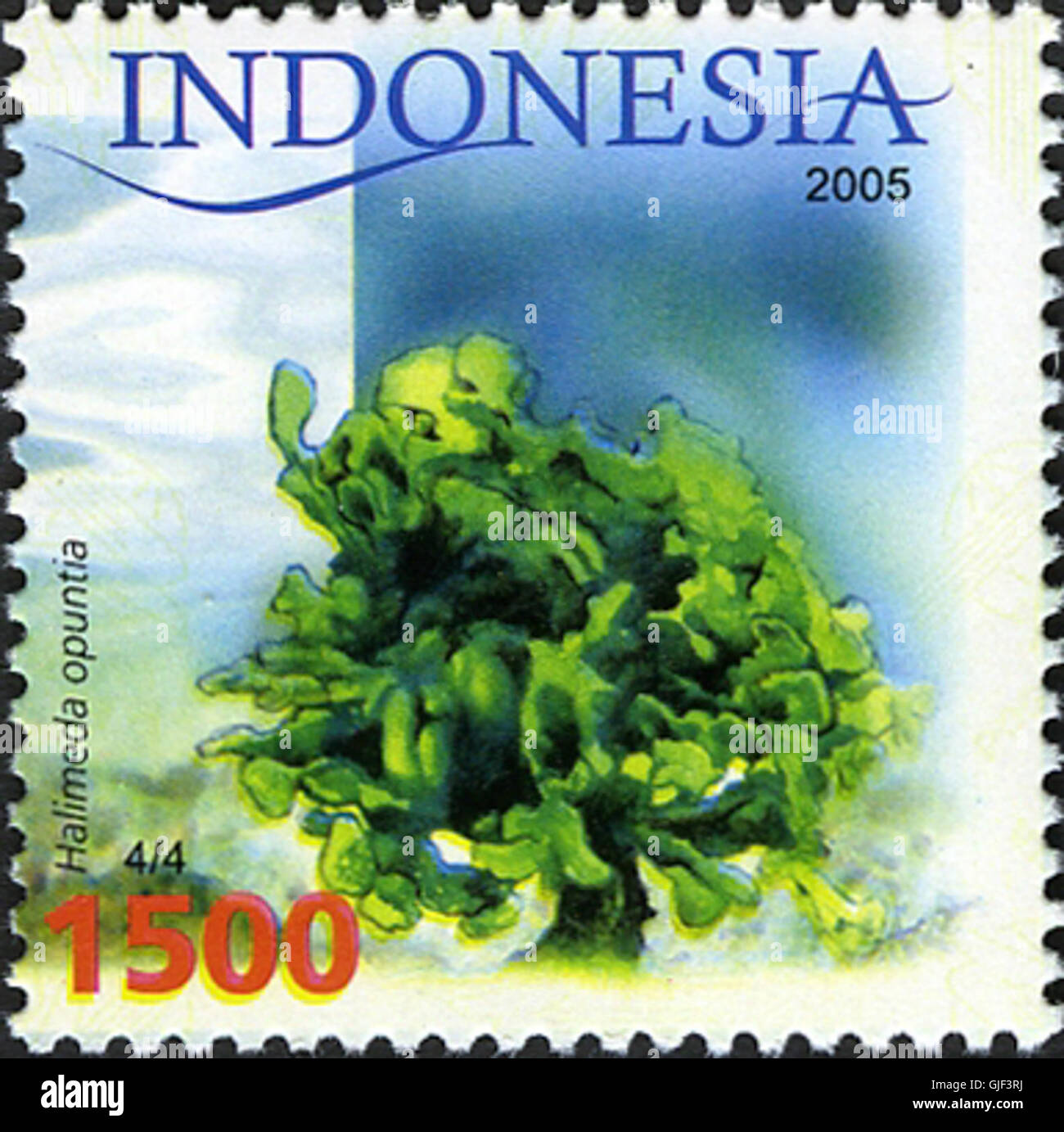 The Indonesia 042-05 stamp series features iconic symbols of Indonesian ...