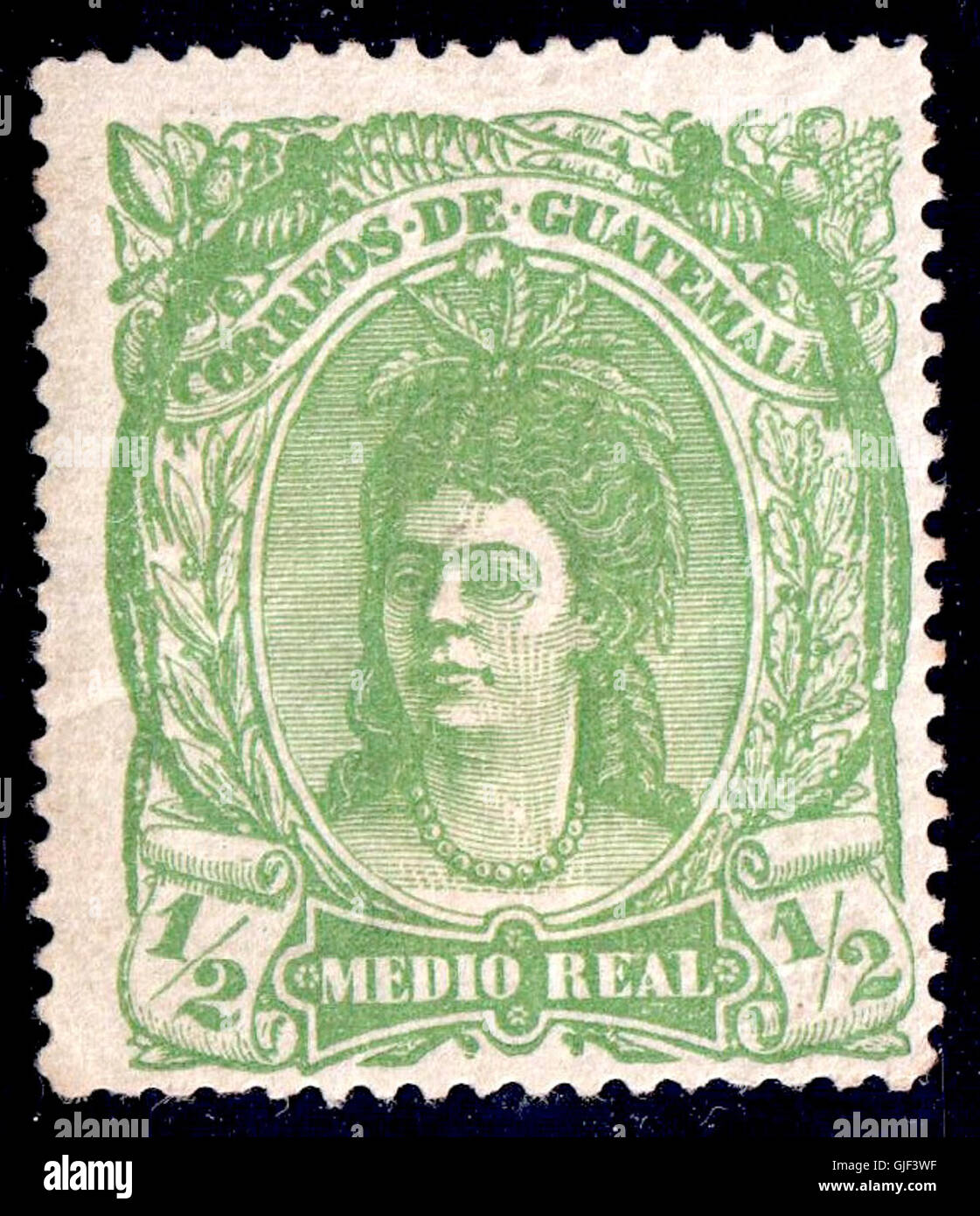 The 1878 Guatemala Sc11 stamp was issued as part of the early postal ...