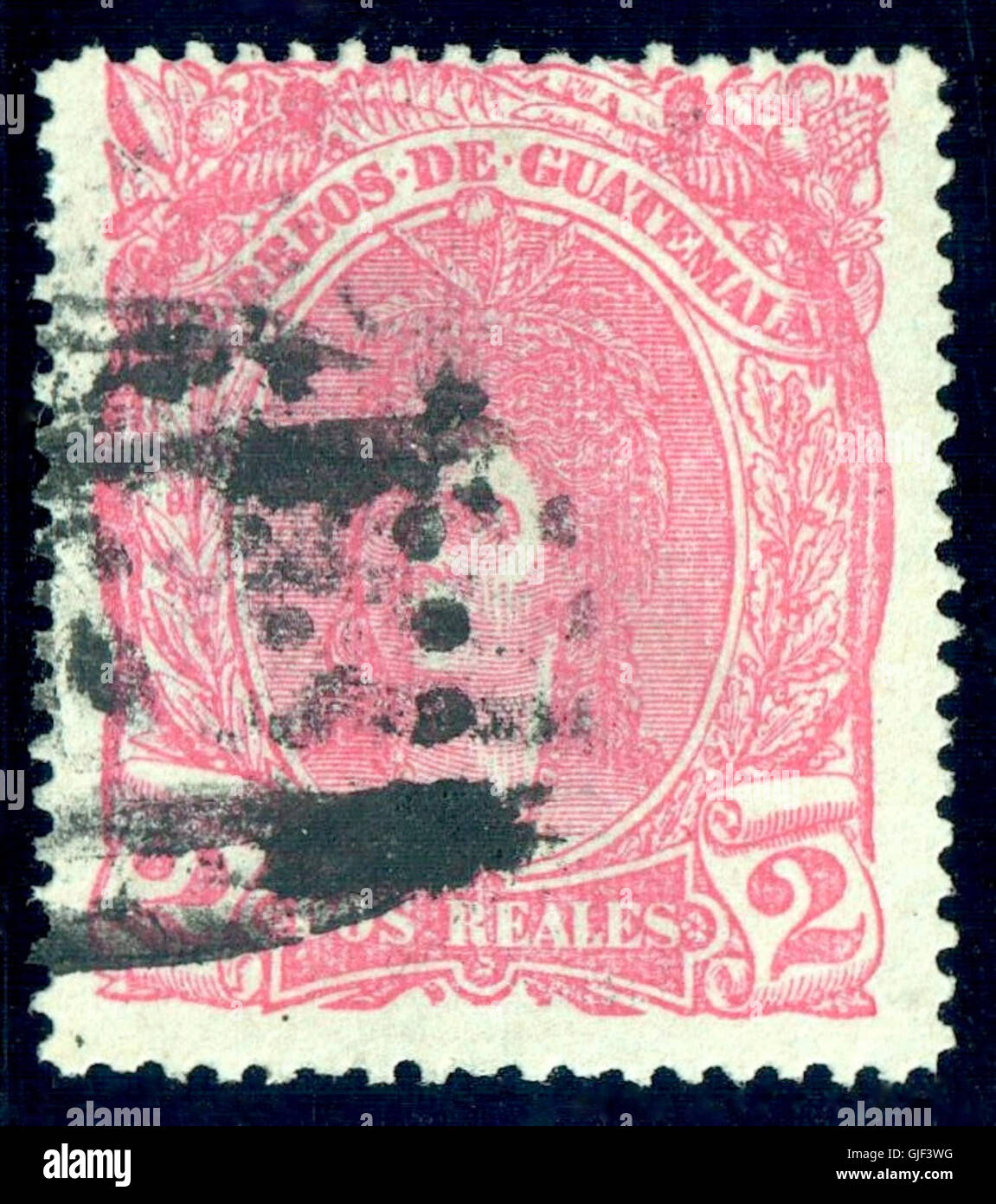 The Guatemala 1878 Sc12 stamp is part of a series representing the ...