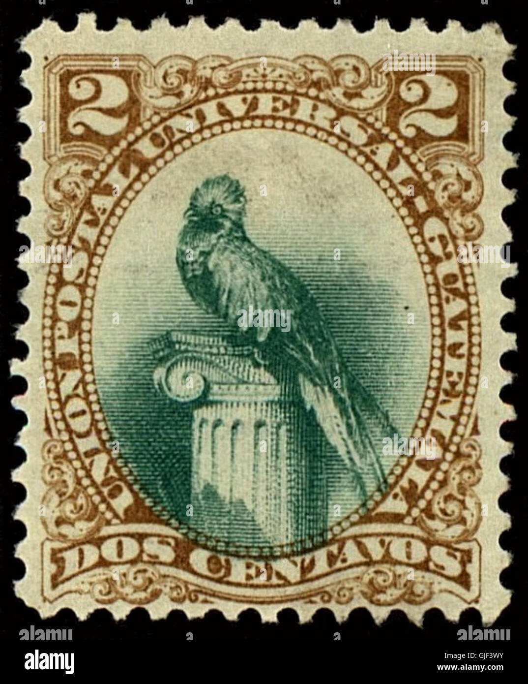 The 1881 Guatemala Sc22 stamp features a postal mark and is one of the ...