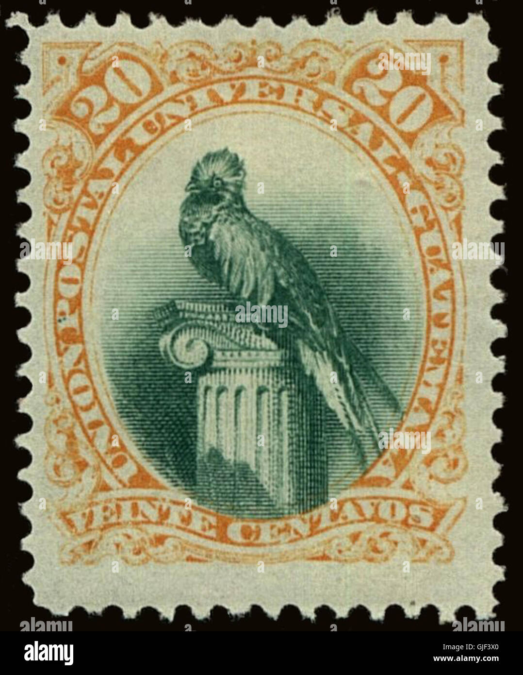 The Guatemala 1881 Sc25 stamp is an important issue in Central American ...
