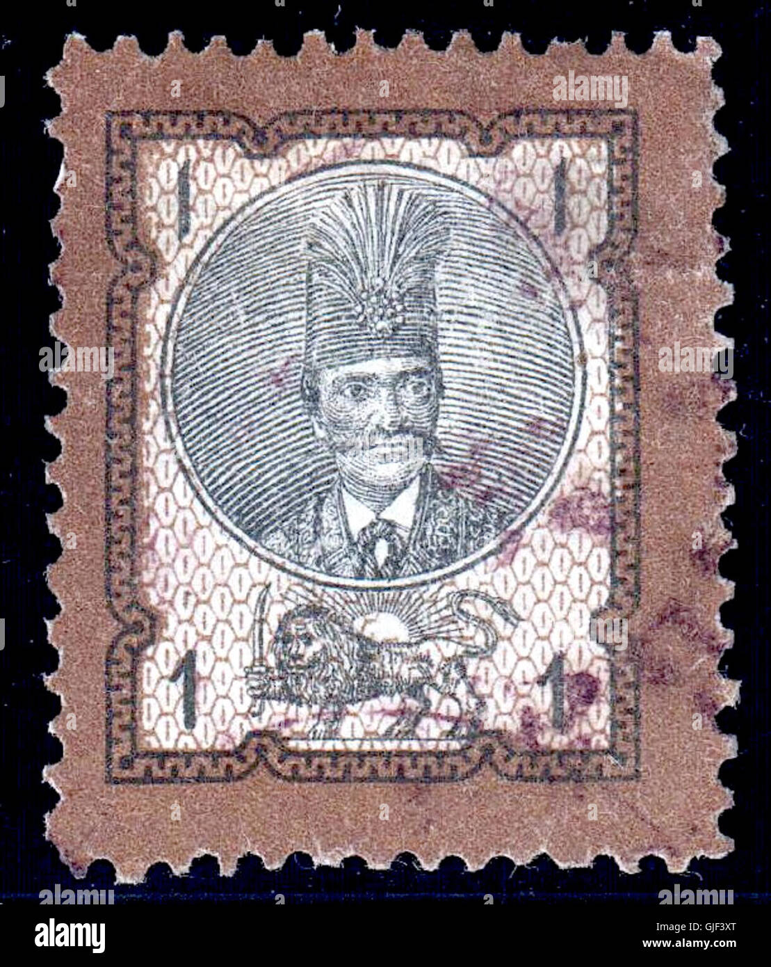 Persian postage stamp hi-res stock photography and images - Alamy