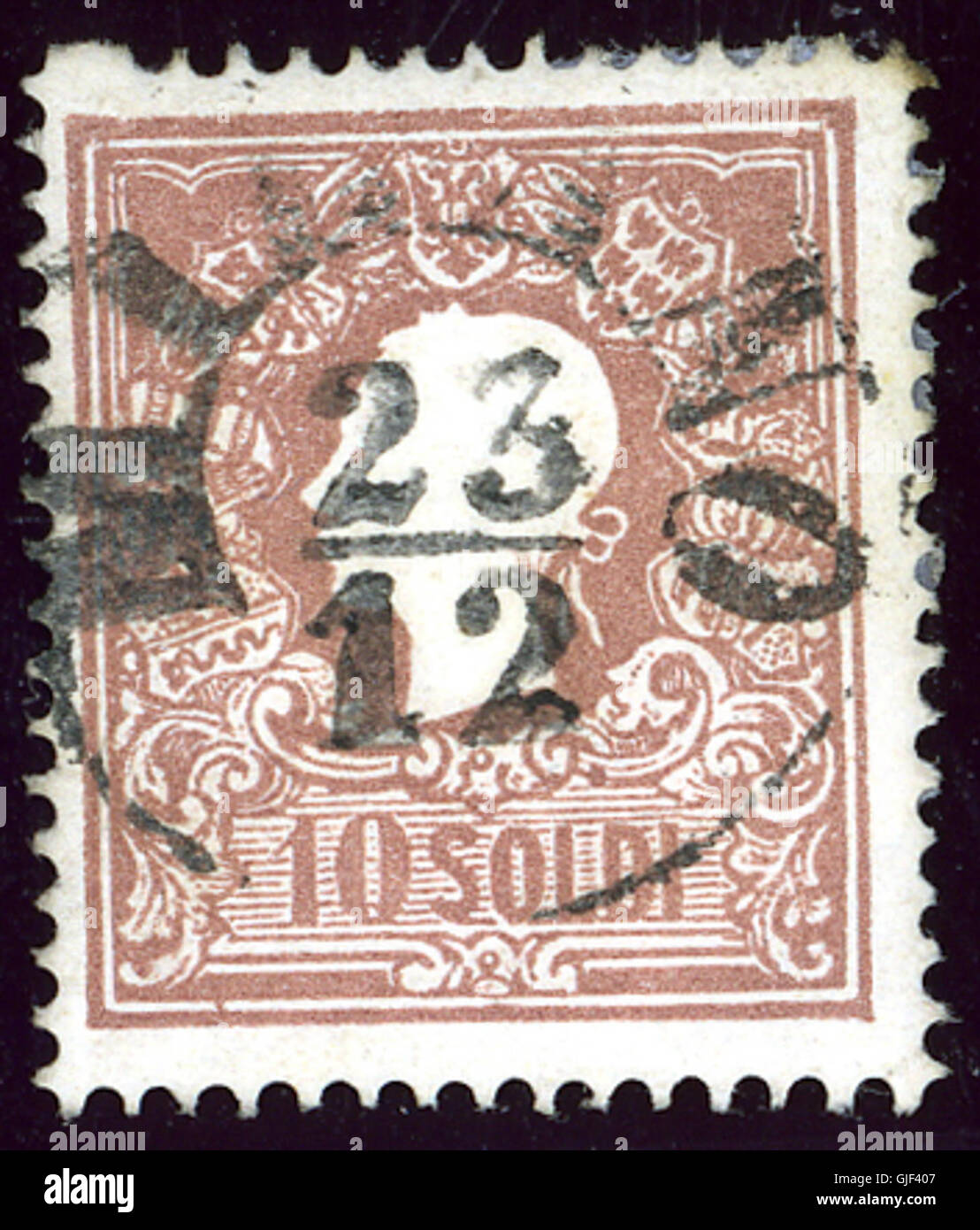 Milan stamp italian hi-res stock photography and images - Alamy