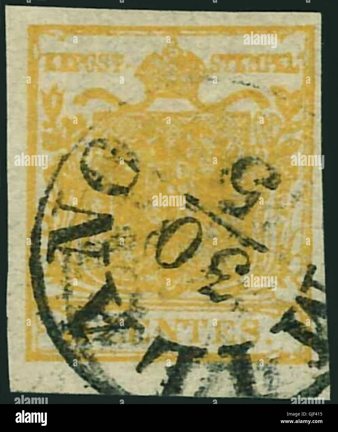 Milano stamp hi-res stock photography and images - Alamy