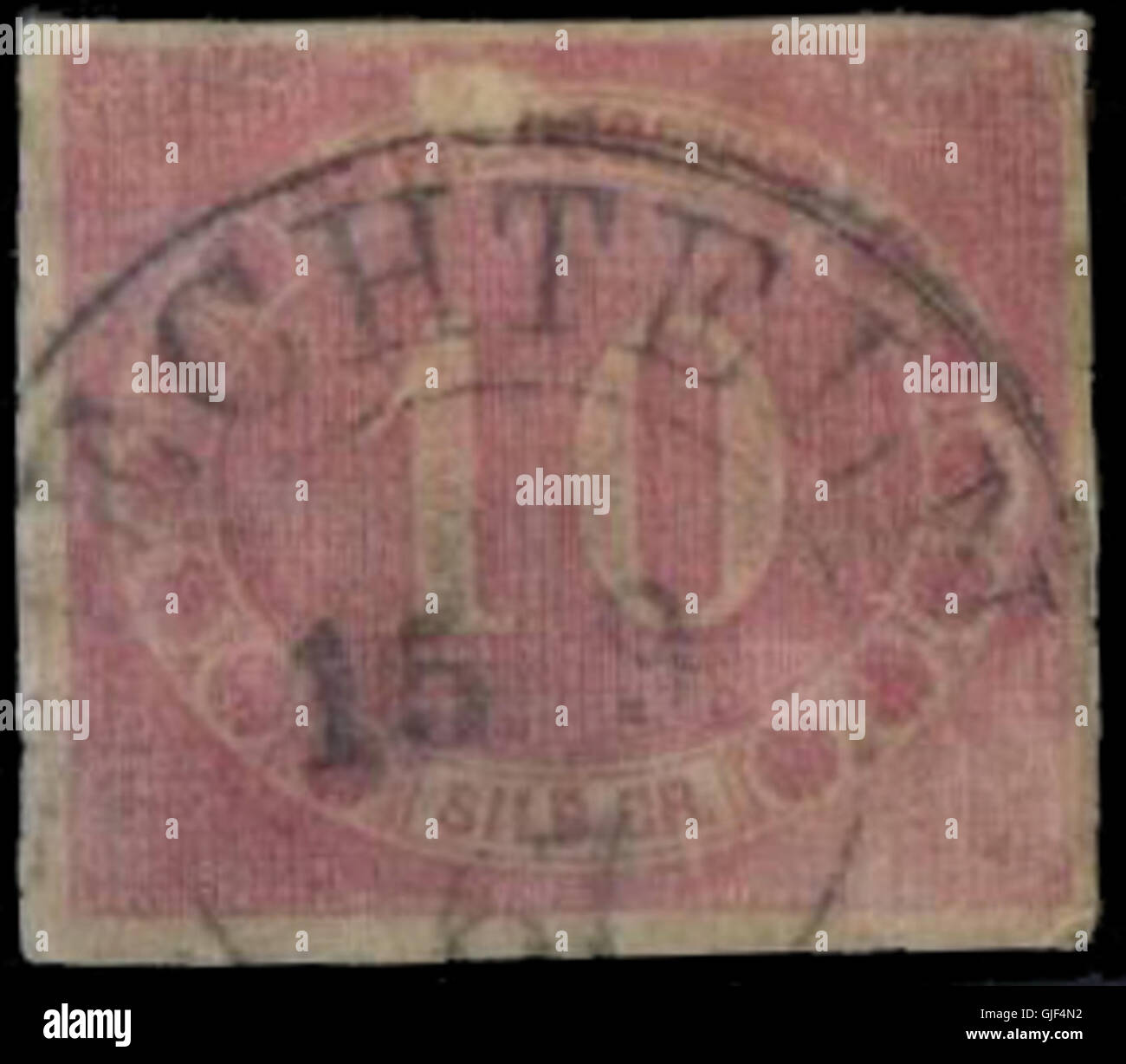 The Prussia 1866 Michel 20 stamp is a classic example of 19th-century ...