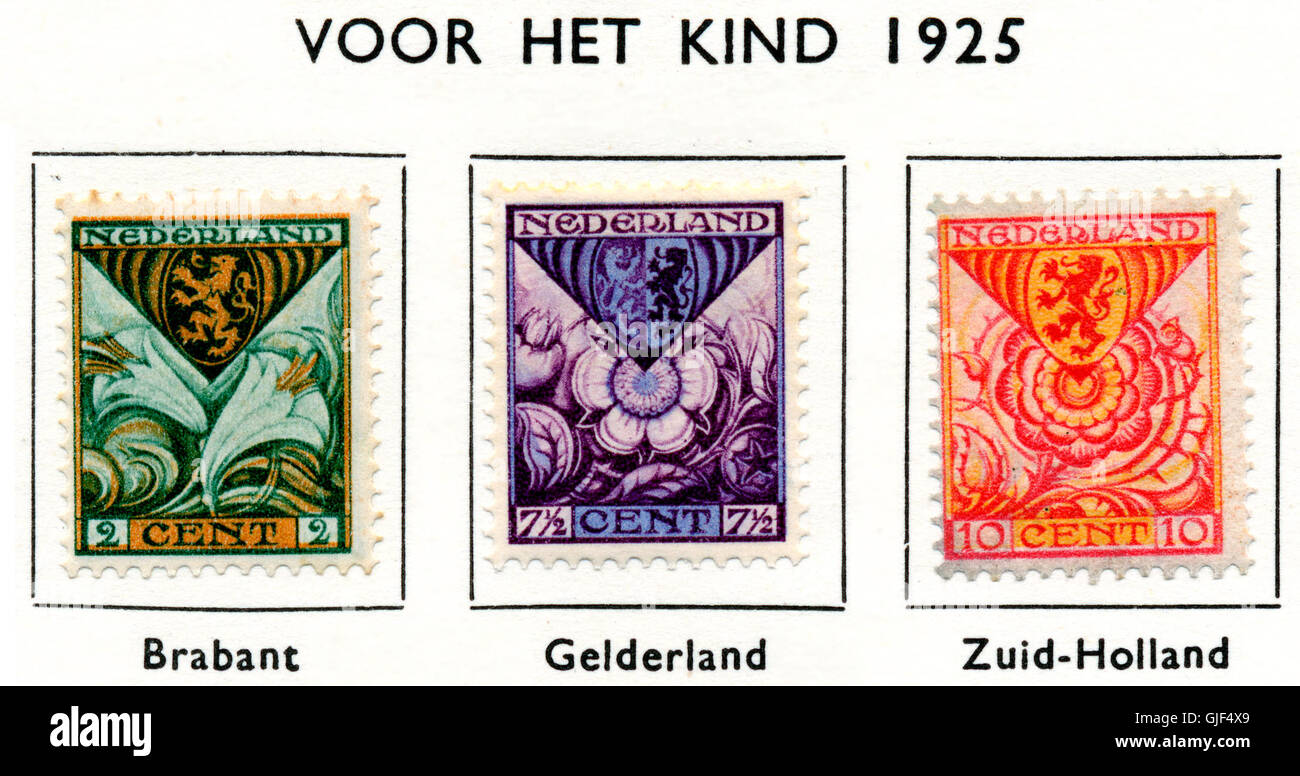 The 1925 ‘Voor Her Kind’ stamp from the Netherlands was part of a ...