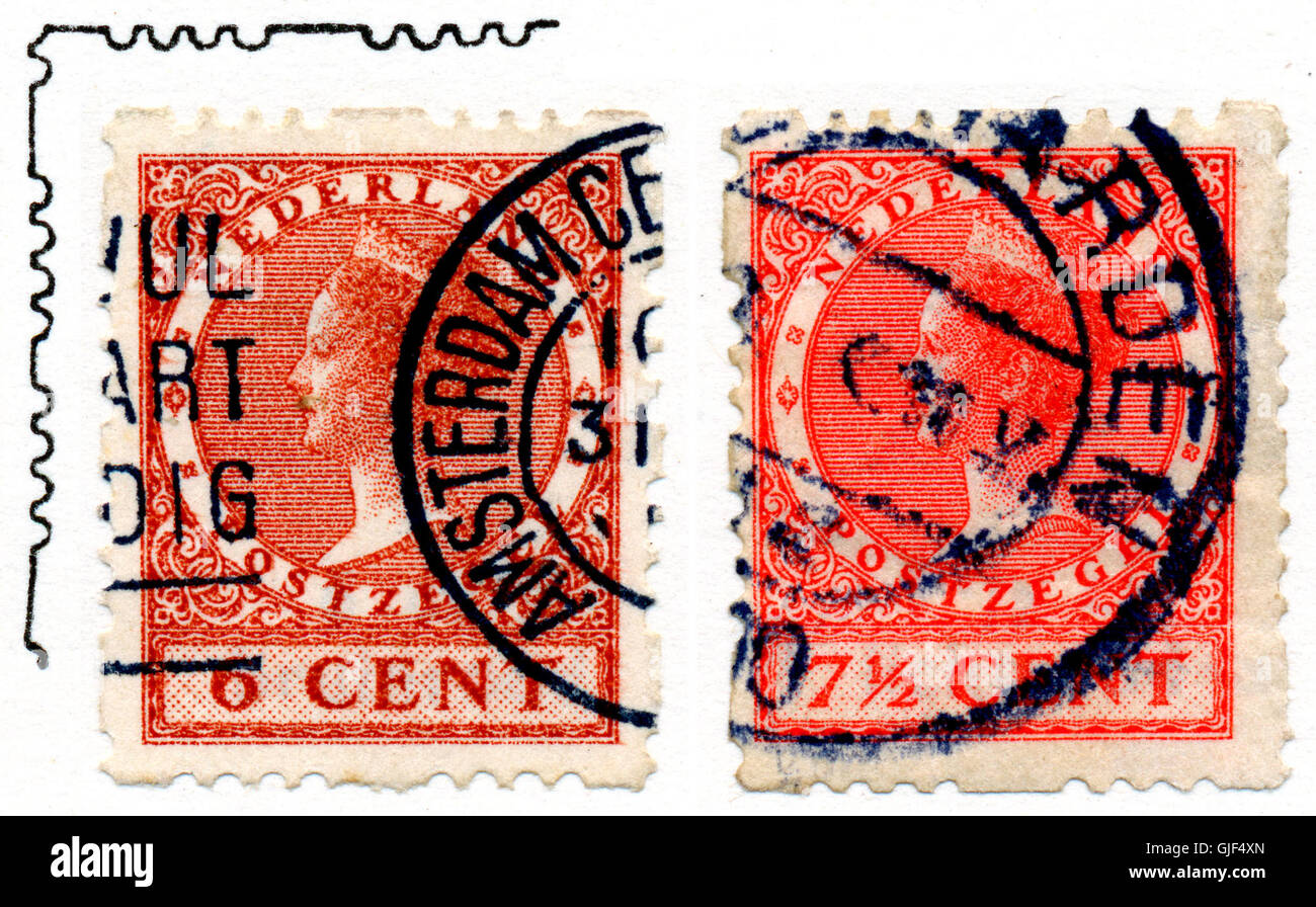 Postzegel Cut Out Stock Images & Pictures - Alamy