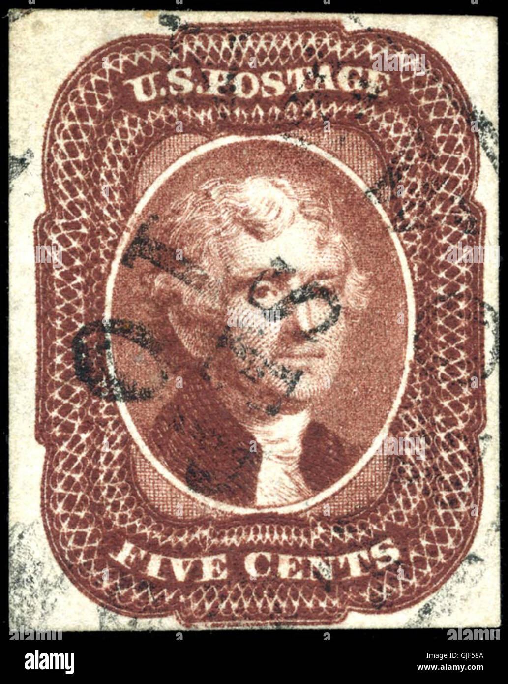 5c stamp hi-res stock photography and images - Alamy