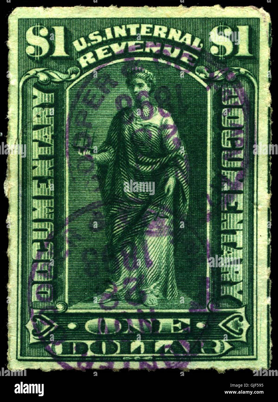 Postage revenue stamp hi-res stock photography and images - Alamy